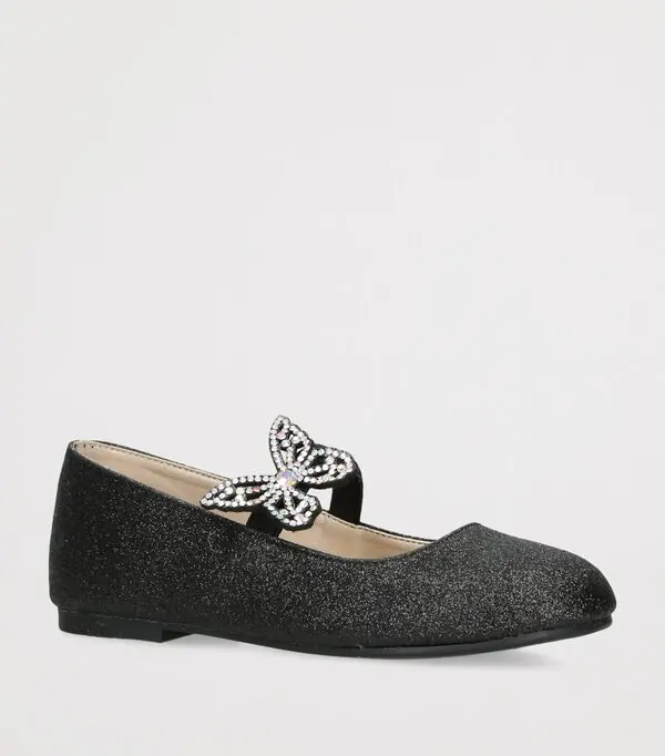 BABYWALKER Sparkle Butterfly Ballet Flats