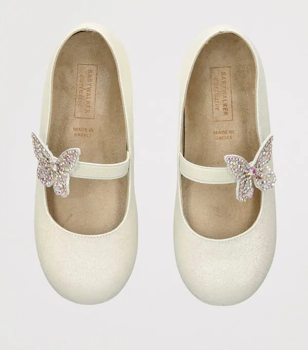 BABYWALKER Sparkle Butterfly Ballet Flats