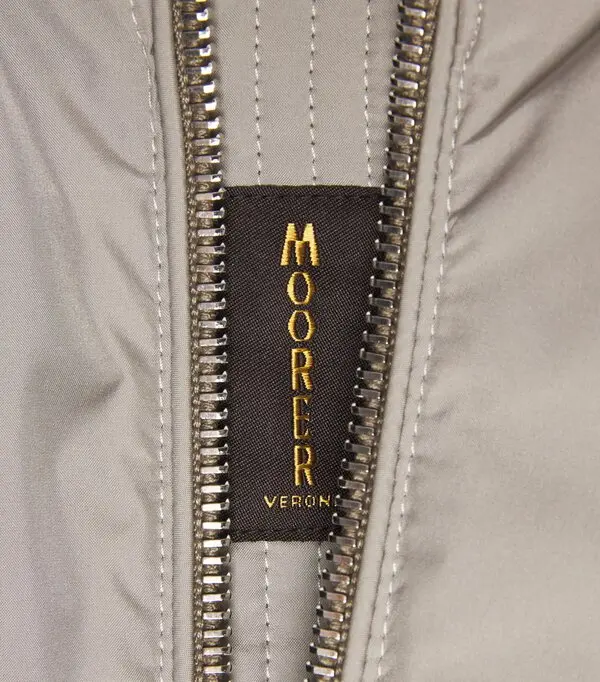 MOORER Albini-stp Jacket With Hood