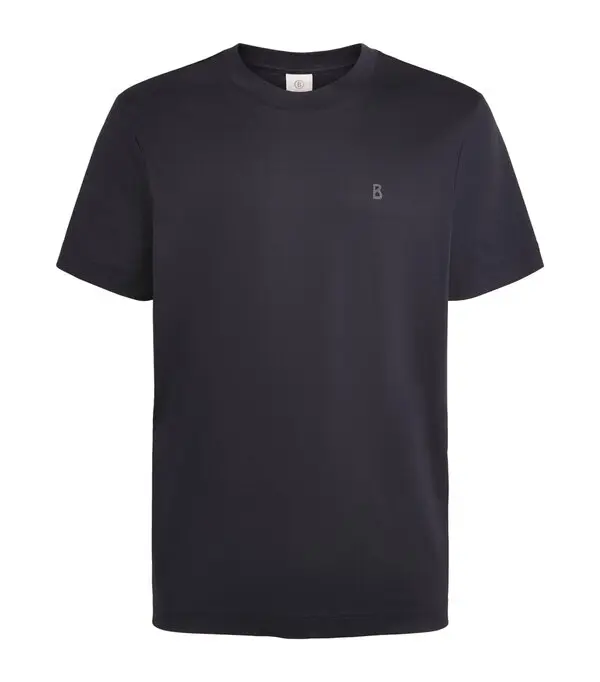 Bogner Cotton Logo Ryan T-shirt - Navy