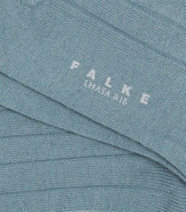 Falke Wool-cashmere Blend Lhasa Ribbed Socks