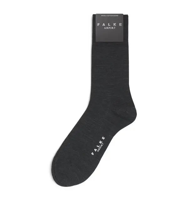 Falke Virgin Wool-blend Airport Socks