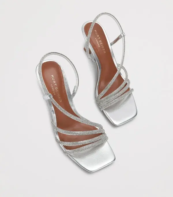 Kurt Geiger Embellished Heeled Sandals