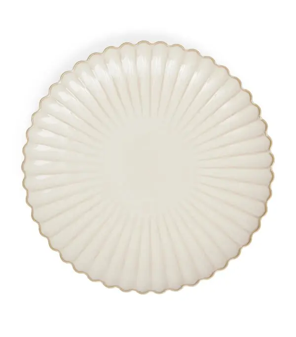 MAISON MARGAUX Set Of 4 Shell Starter Plates