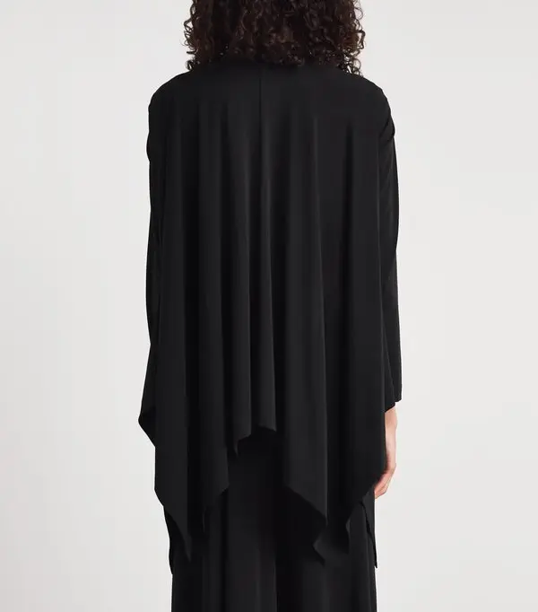 Issey Miyake Drape Jersey Cardigan