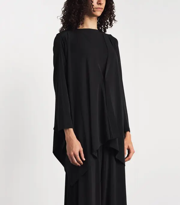 Issey Miyake Drape Jersey Cardigan