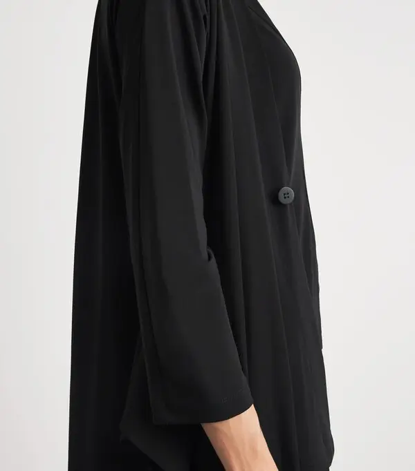 Issey Miyake Drape Jersey Cardigan