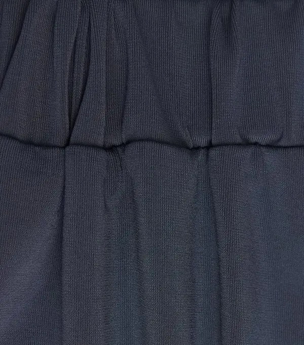 Issey Miyake Drape Jersey Cropped Trousers