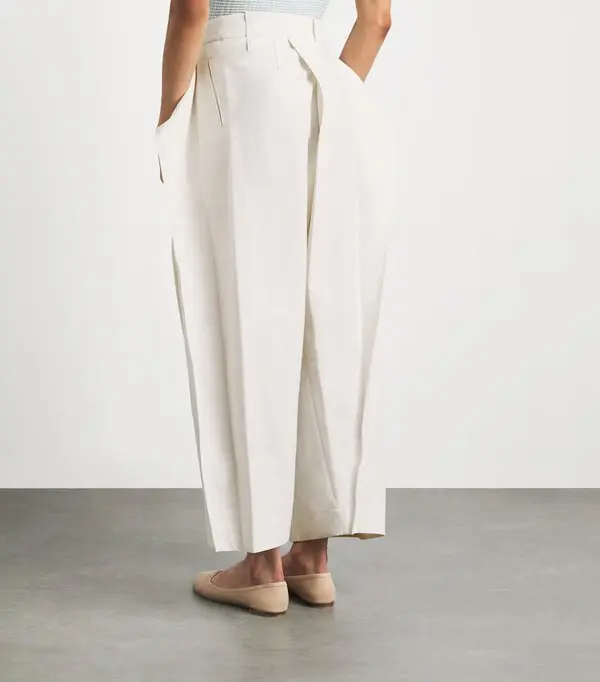 Issey Miyake Grainy Pants Tailored Trousers