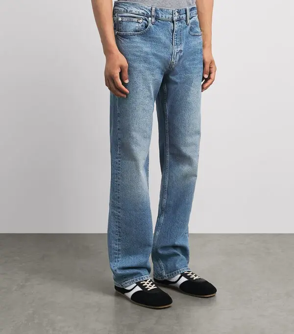 FRAME Bootcut Jeans In Faded Wash