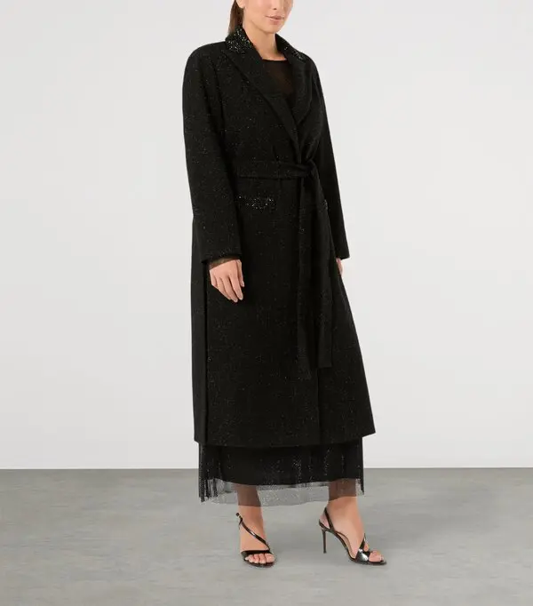 Marina Rinaldi Longline Belted Coat