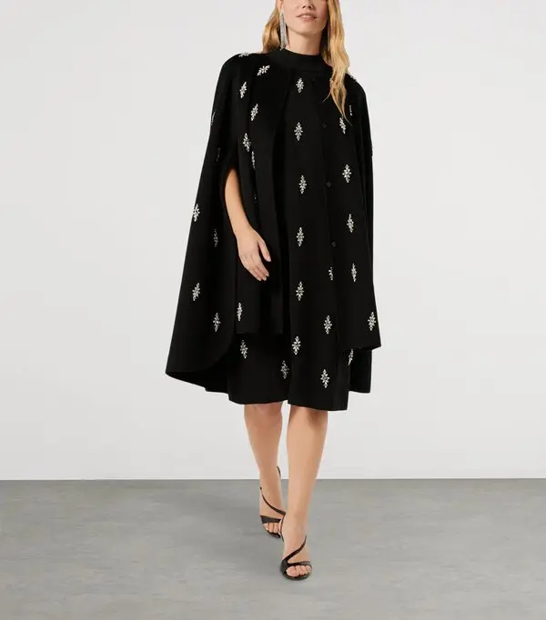 Marina Rinaldi Embellished Midi Dress