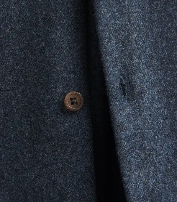 Johnstons Of Elgin Wool-cashmere Overshirt