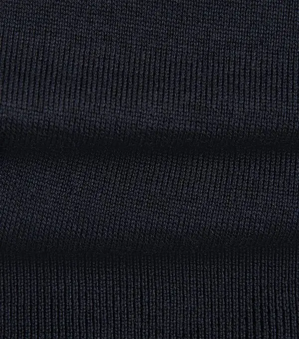 Pal Zileri Wool-silk Quarter-zip Sweater