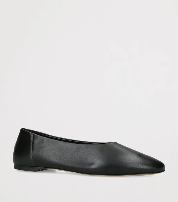 TOTEME Leather Slip Ballet Flats