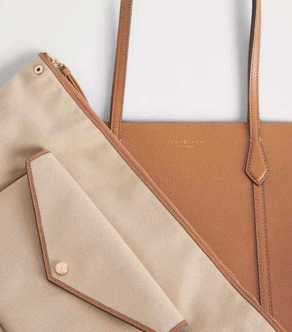 Tory Burch Leather Perry Tote Bag