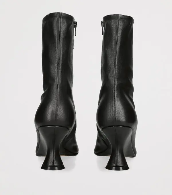 Dries Van Noten Leather Ankle Boots 60