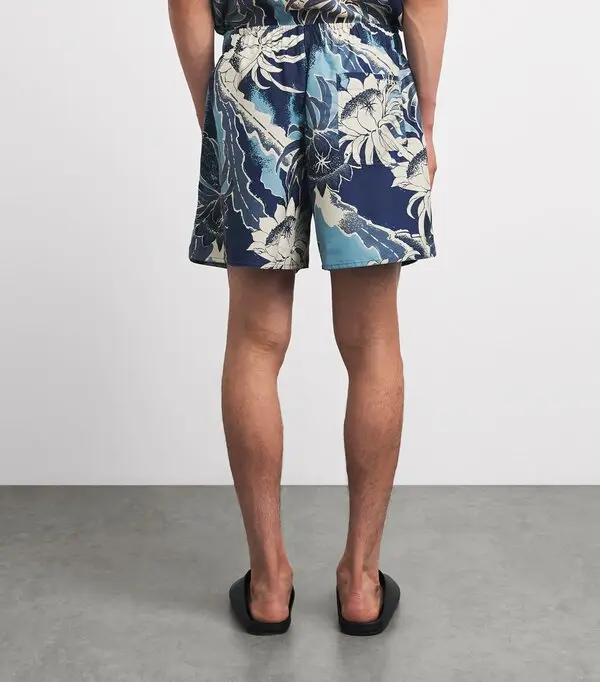 JW Anderson Floral Print Swim Shorts