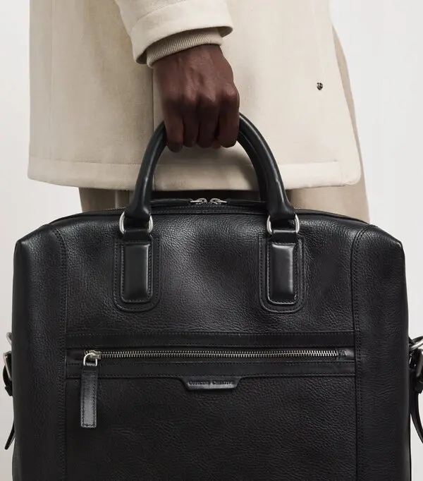 Officine Creative Leather Jules Briefcase