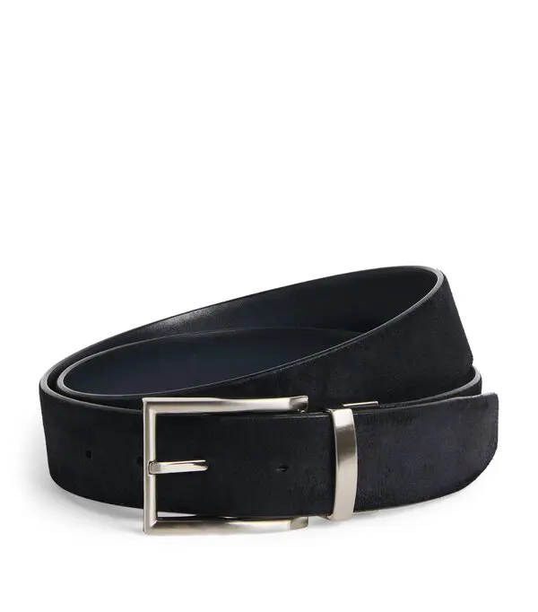 Officine Creative Suede Reversible Belt