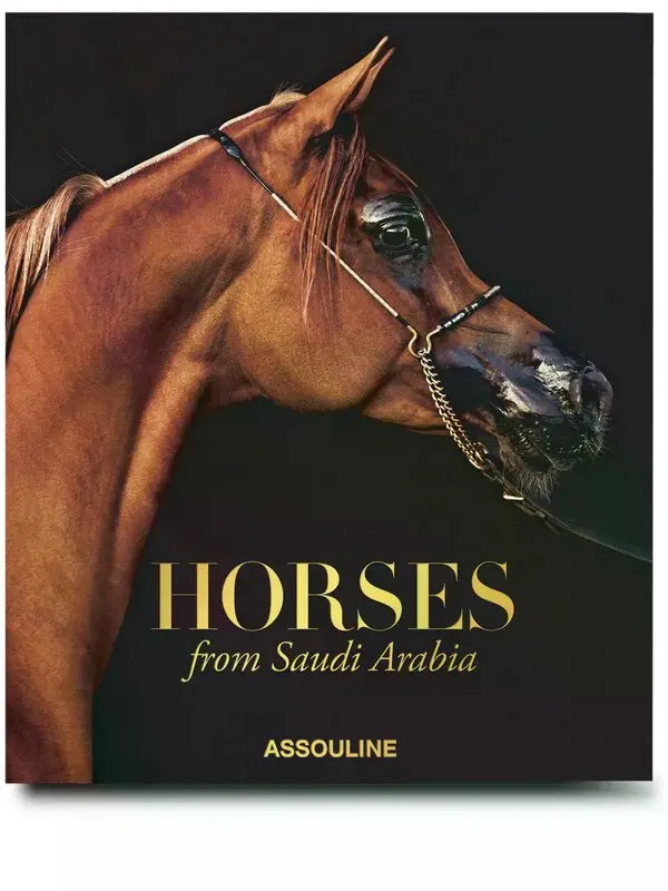 Assouline Horses From Saudi Arabia Book - Black