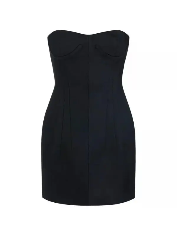 Elisabetta Franchi Cool Wool Mini Dress