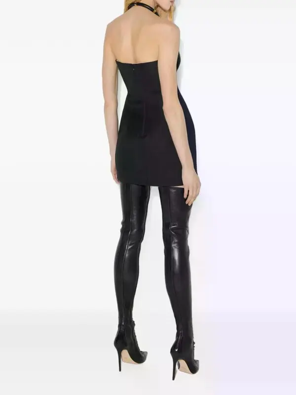 Elisabetta Franchi Cool Wool Mini Dress