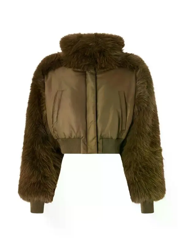 Pinko Panelled Jacket - Brown