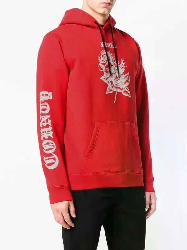 COUNTY OF MILAN Skull Tattoo Hoodie