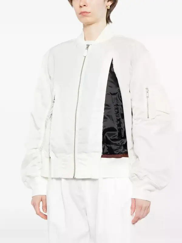 Undercover Zip-up Bomber Jacket