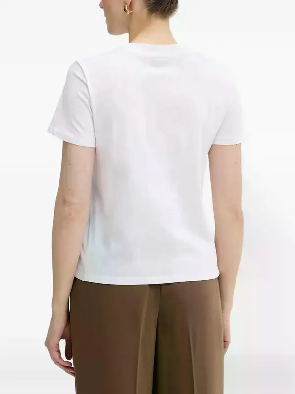 Armani Exchange Logo-embroidered Short-sleeve T-shirt