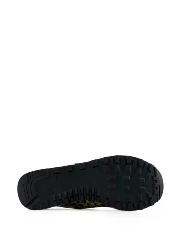 NEW BALANCE 574 Leopard-print Sneakers