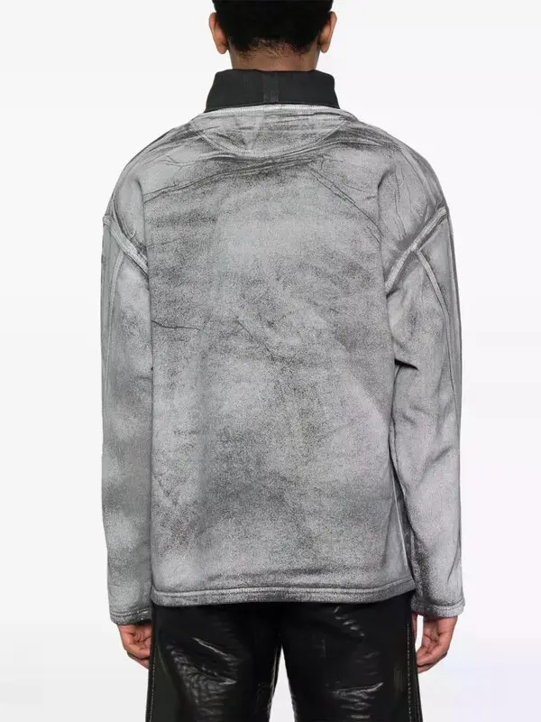 DIESEL® D-nlabelcol Reflective Sweatshirt