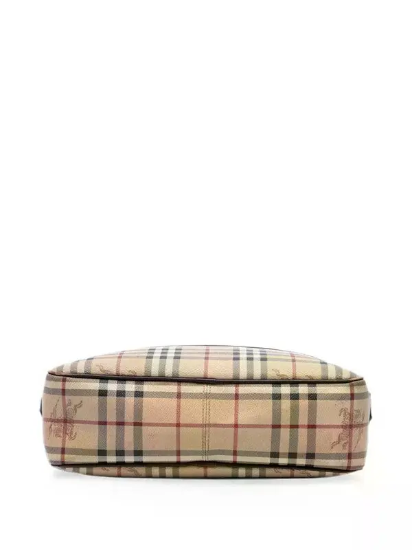 Burberry Haymarket Check Coated Canvas Crossbody Bag