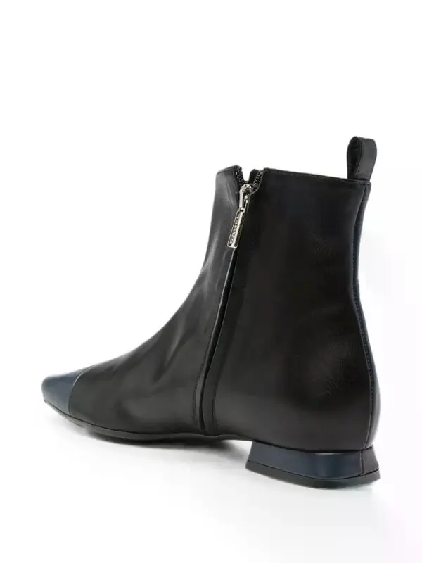 CAREL Simonetta Leather Ankle Boots