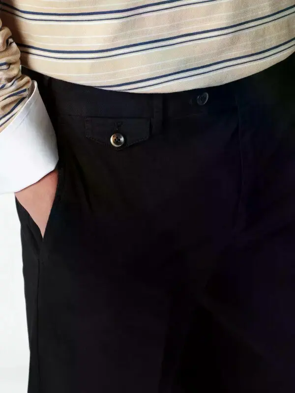 PT TORINO Straight-leg Cotton Trousers