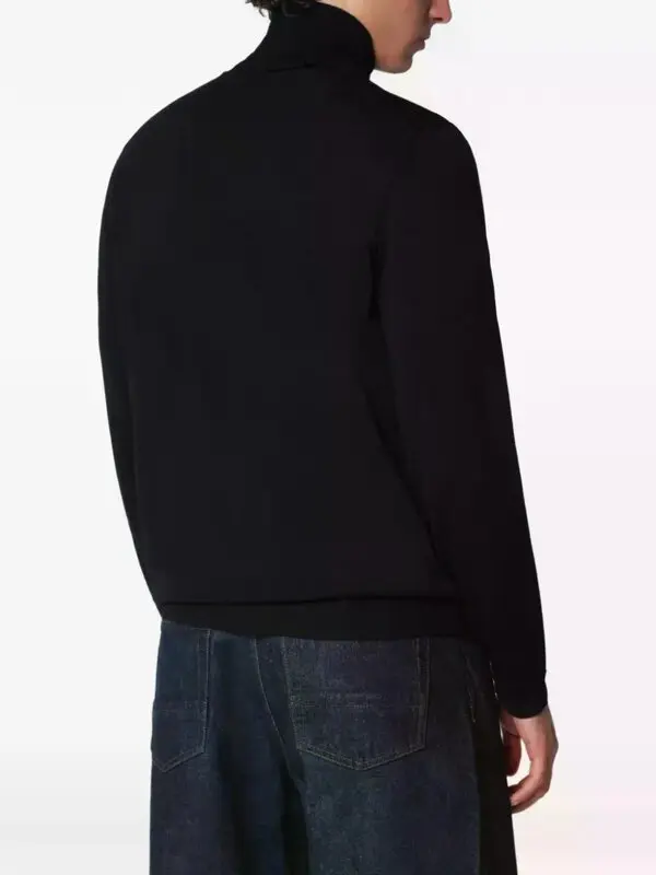 ROBERTO COLLINA Roll-neck Wool Sweater