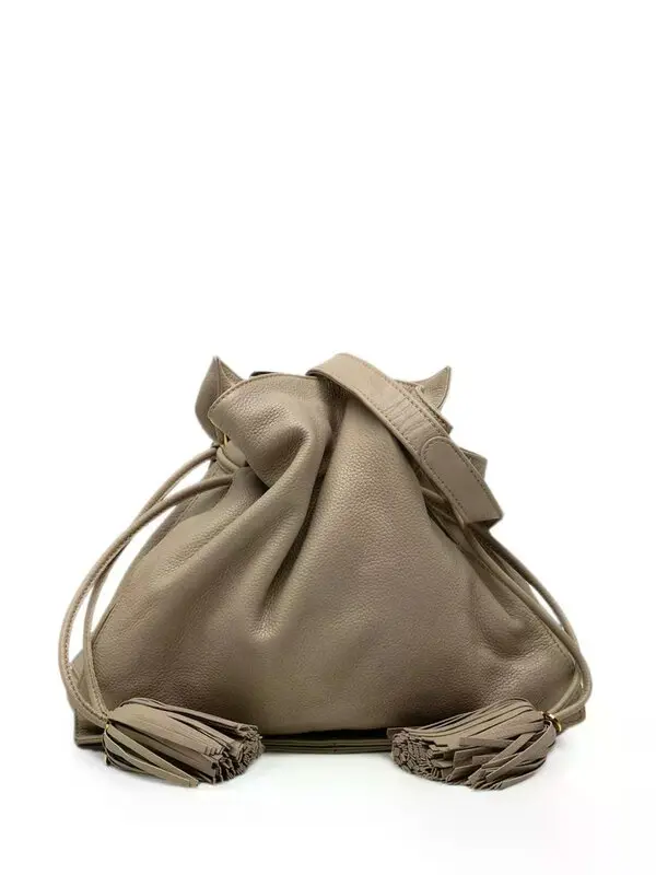 Loewe 2013 Nappa Flamenco Tassel 30 Crossbody Bag - Brown