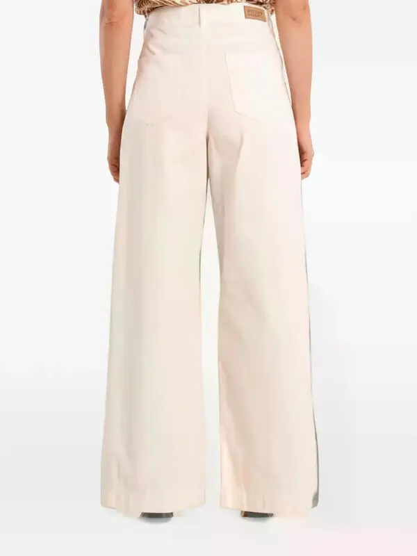 MOLLY BRACKEN Wide-leg Pleated Trousers