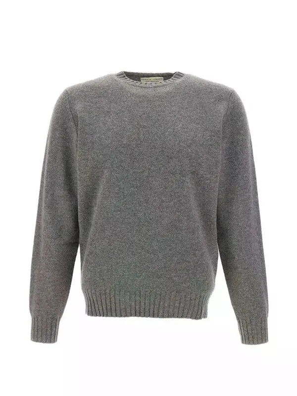 FILIPPO DE LAURENTIIS Crew-neck Ribbed-trim Sweater