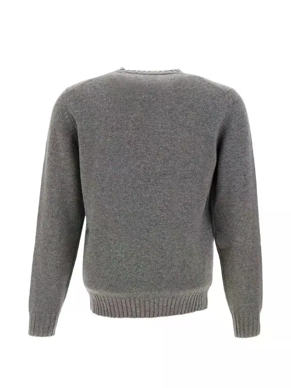 FILIPPO DE LAURENTIIS Crew-neck Ribbed-trim Sweater