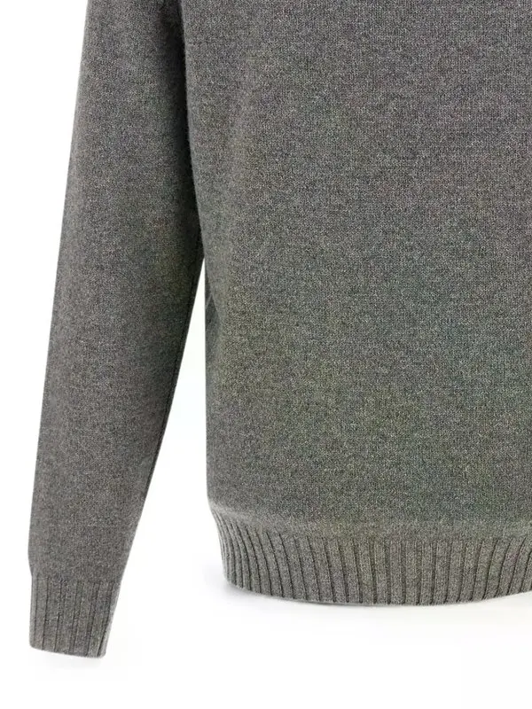 FILIPPO DE LAURENTIIS Crew-neck Ribbed-trim Sweater