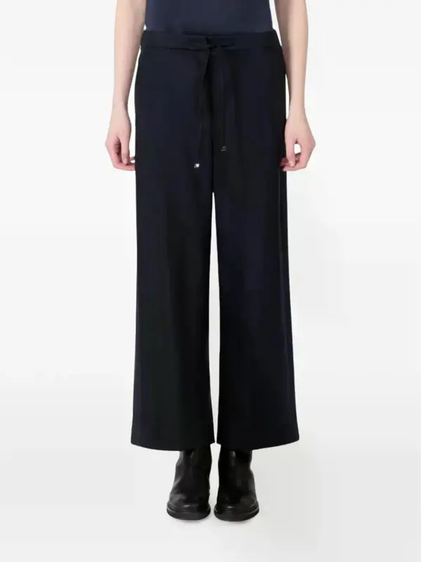 Max Mara Drawstring Wide-leg Track Pants