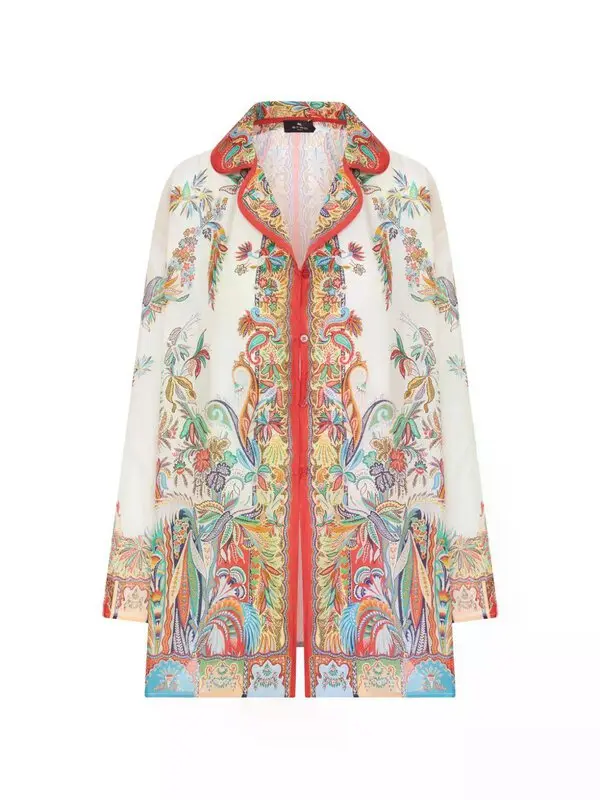 Etro Paisley-print Silk Shirt