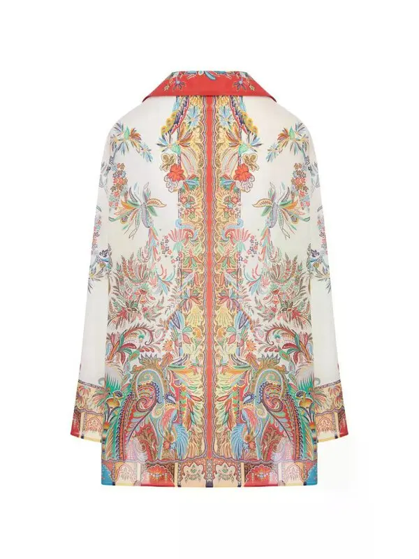 Etro Paisley-print Silk Shirt