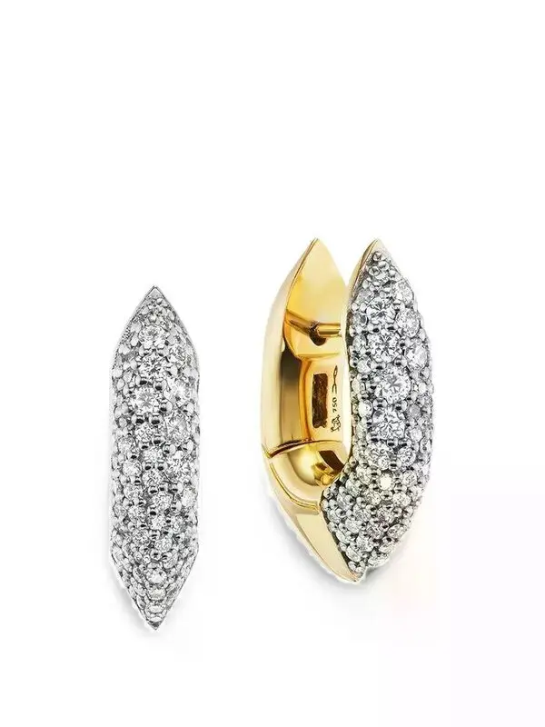 UNIFORM OBJECT Shard Huggies Earrings