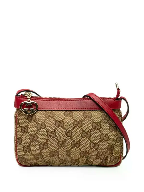 Gucci Gg Canvas Crossbody Bag