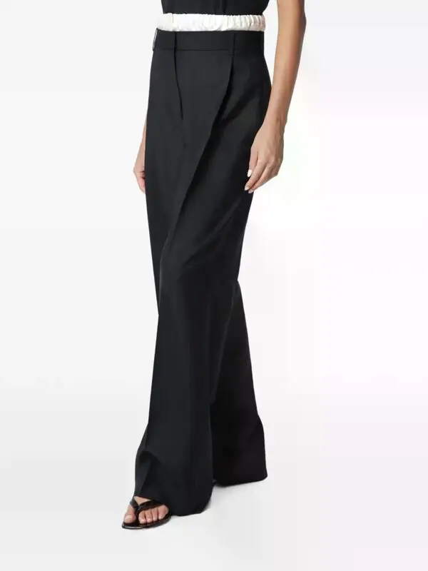 RÓHE Boxer-detailed Pleated Trousers