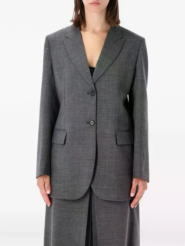 Prada Single-breasted Blazer - Grey