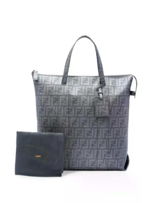 Fendi 2010-2026 Zucca Spalmati Tote Bag